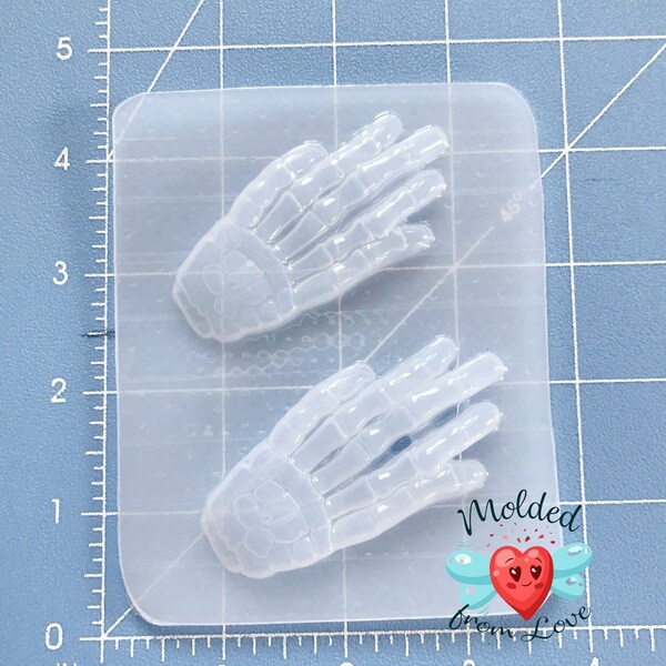 Skeleton Hand Mold - Etsy