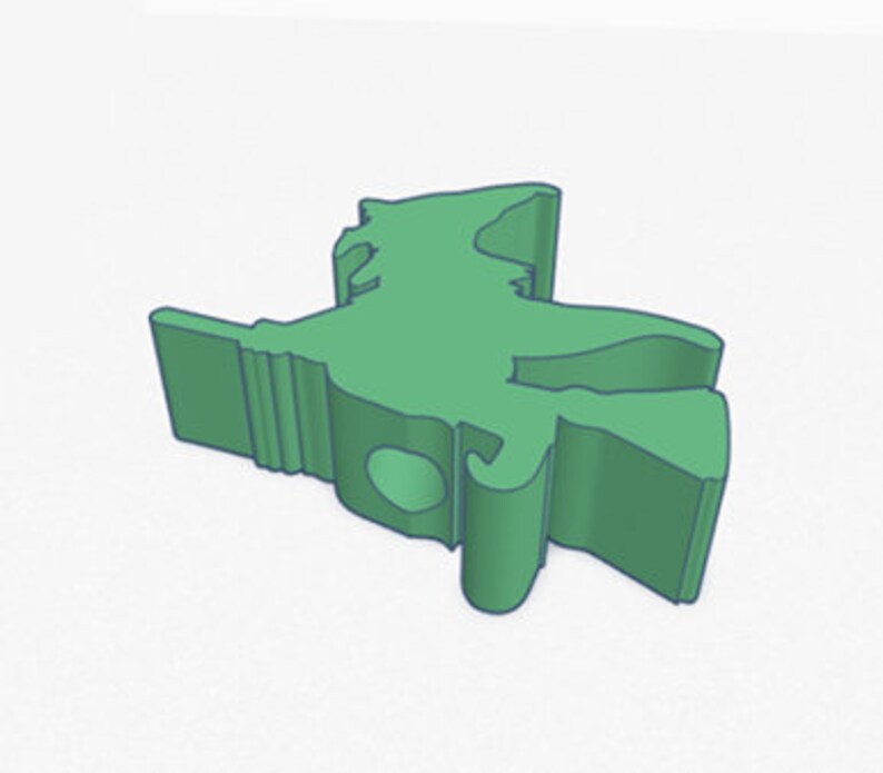 Flying Witch Straw Topper Buddy STL File for 3D Printing - Etsy