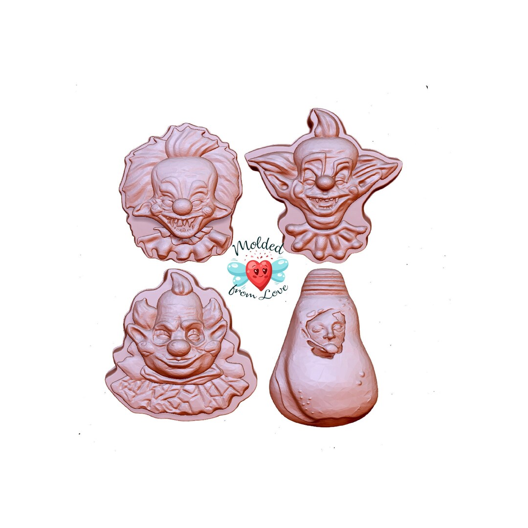 Clowns From Another Planet Soap or Bath Bomb Handmade Plastic Resin ...