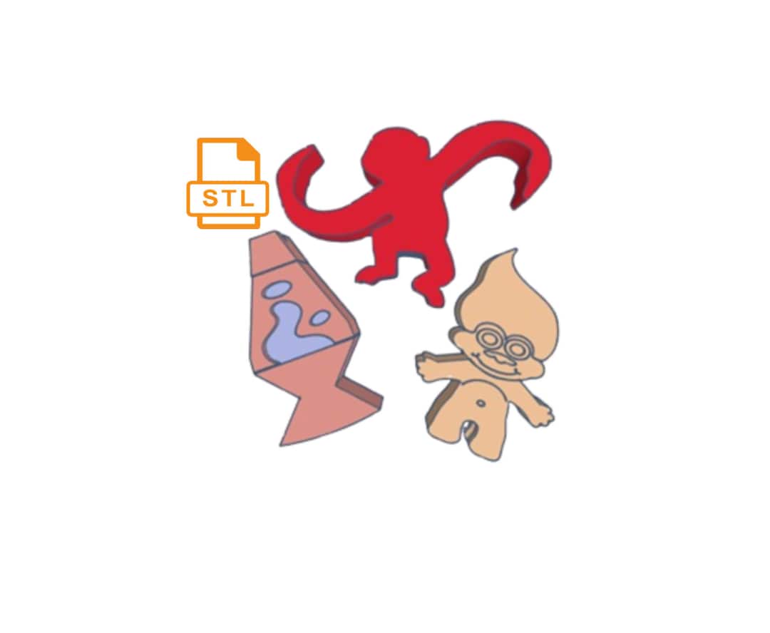 Retro Toys Bundle Set of 3 STL File for 3D Printing - Etsy