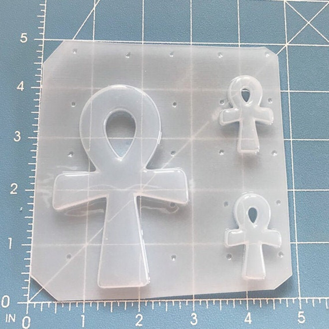 New Just Under 4 Thicker and 2 Small Ankh Flexible - Etsy