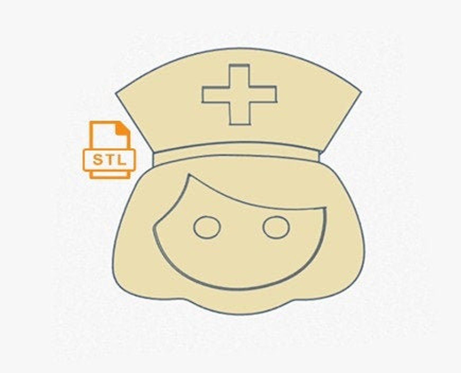 RN Nurse Straw Topper Buddy STL File for 3D Printing | Etsy