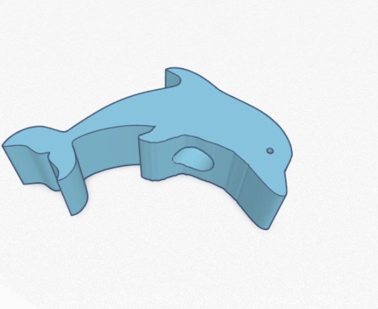 Dolphin Straw Topper Buddy STL File for 3D Printing - Etsy