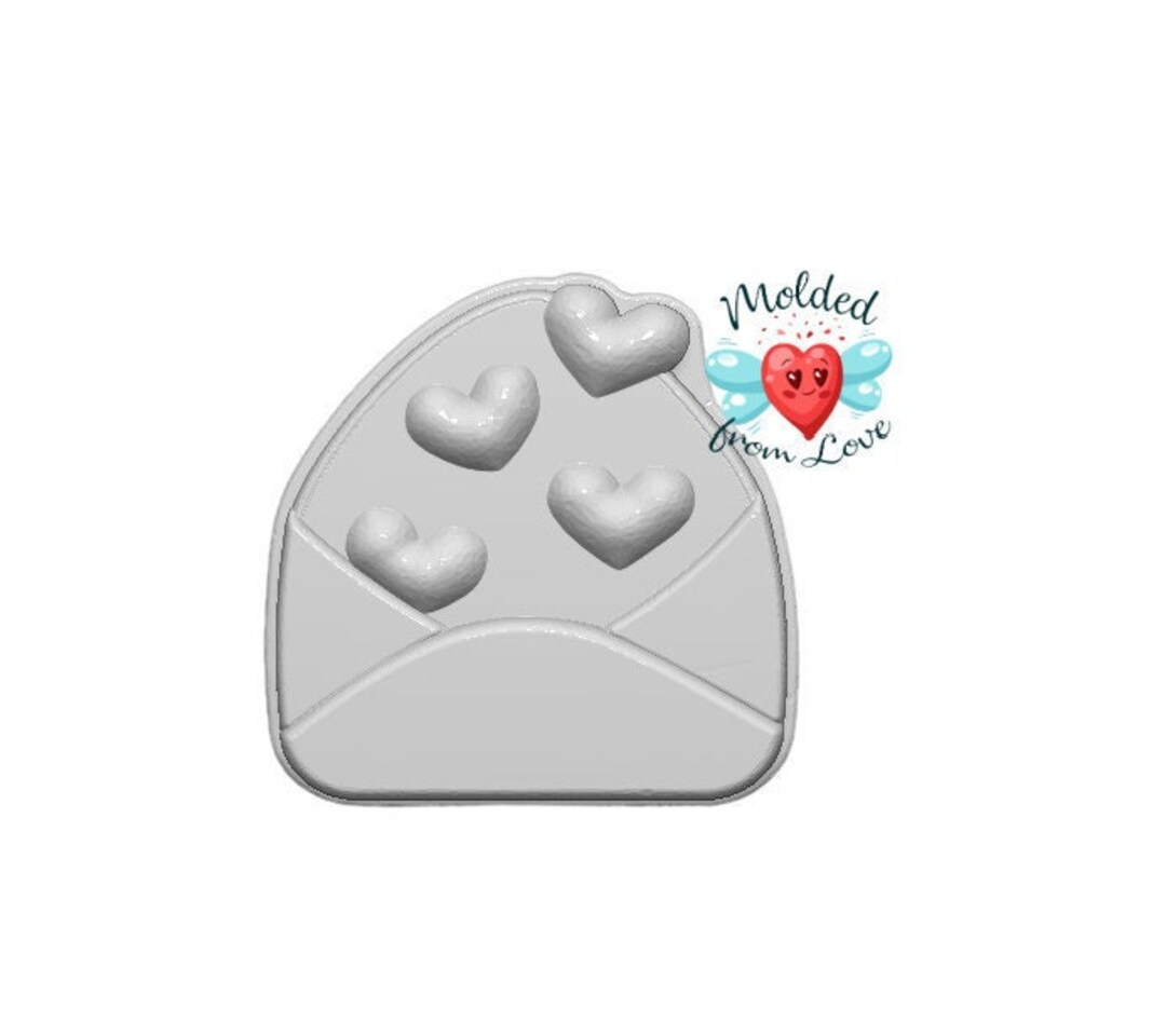 Love Letter Soap or Bath Bomb/chocolate Ect Handmade Plastic Resin Mold ...