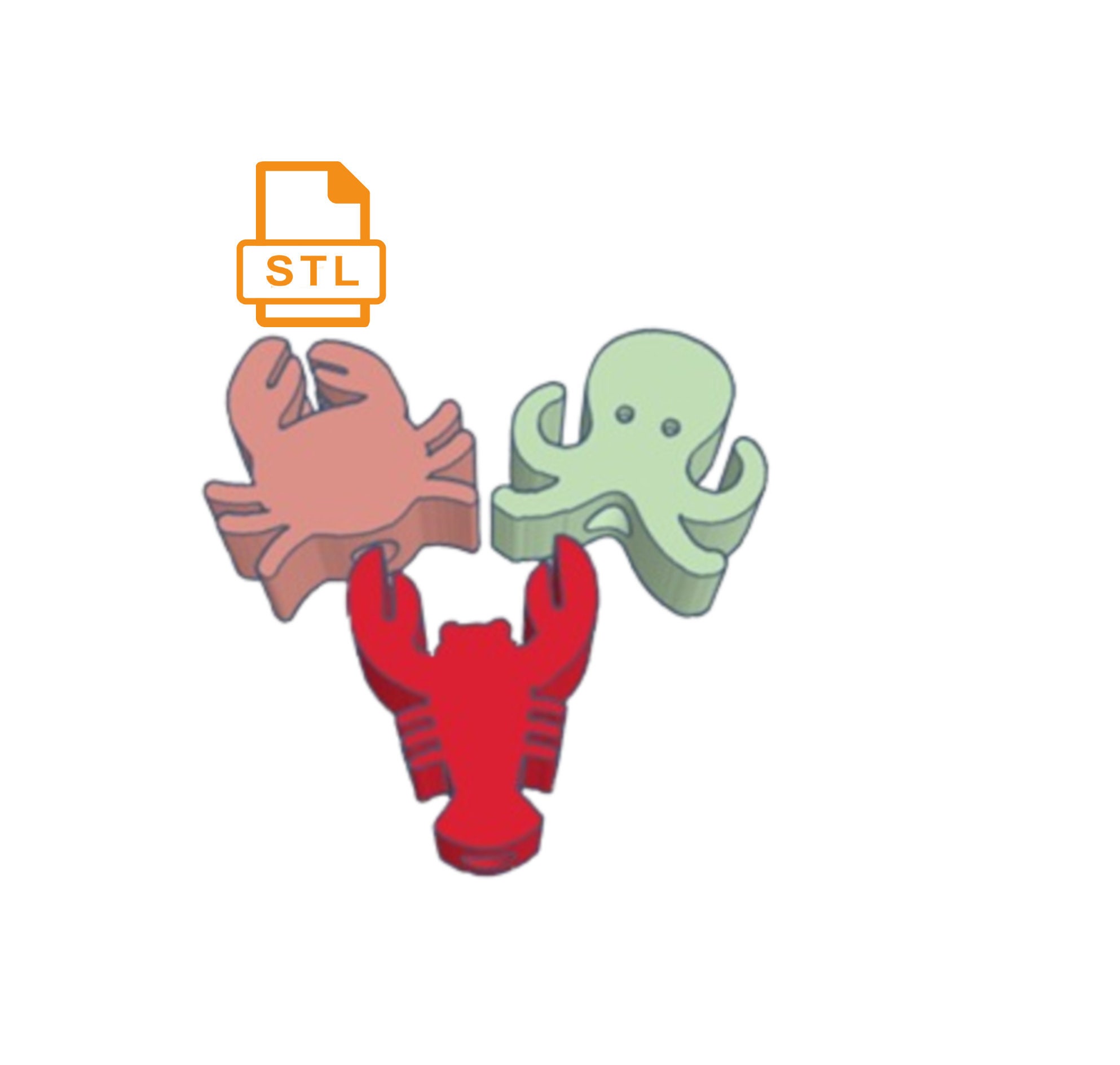 Triple Goddess Straw Topper Buddy STL file For 3D printing Jewelry ...