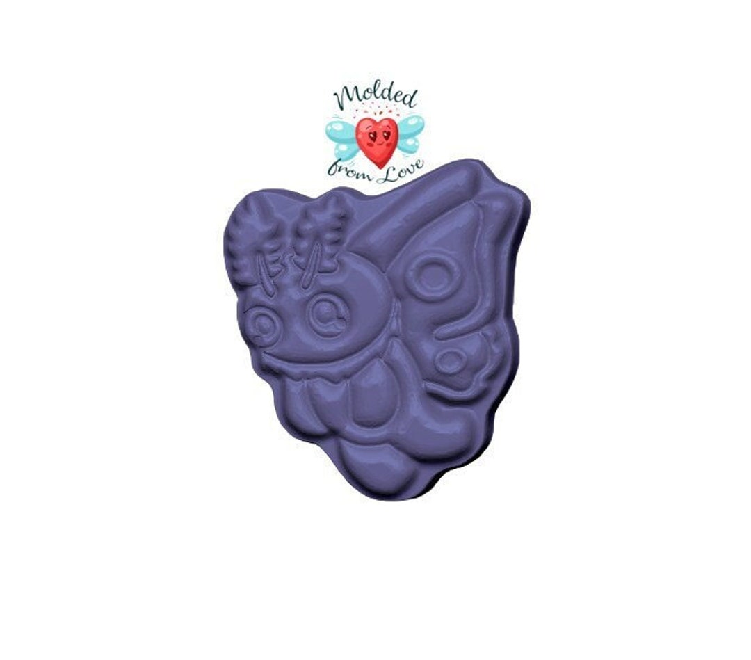 Kawaii Mysterious Mothman Side Flying Handmade Plastic Mold/bathbomb ...
