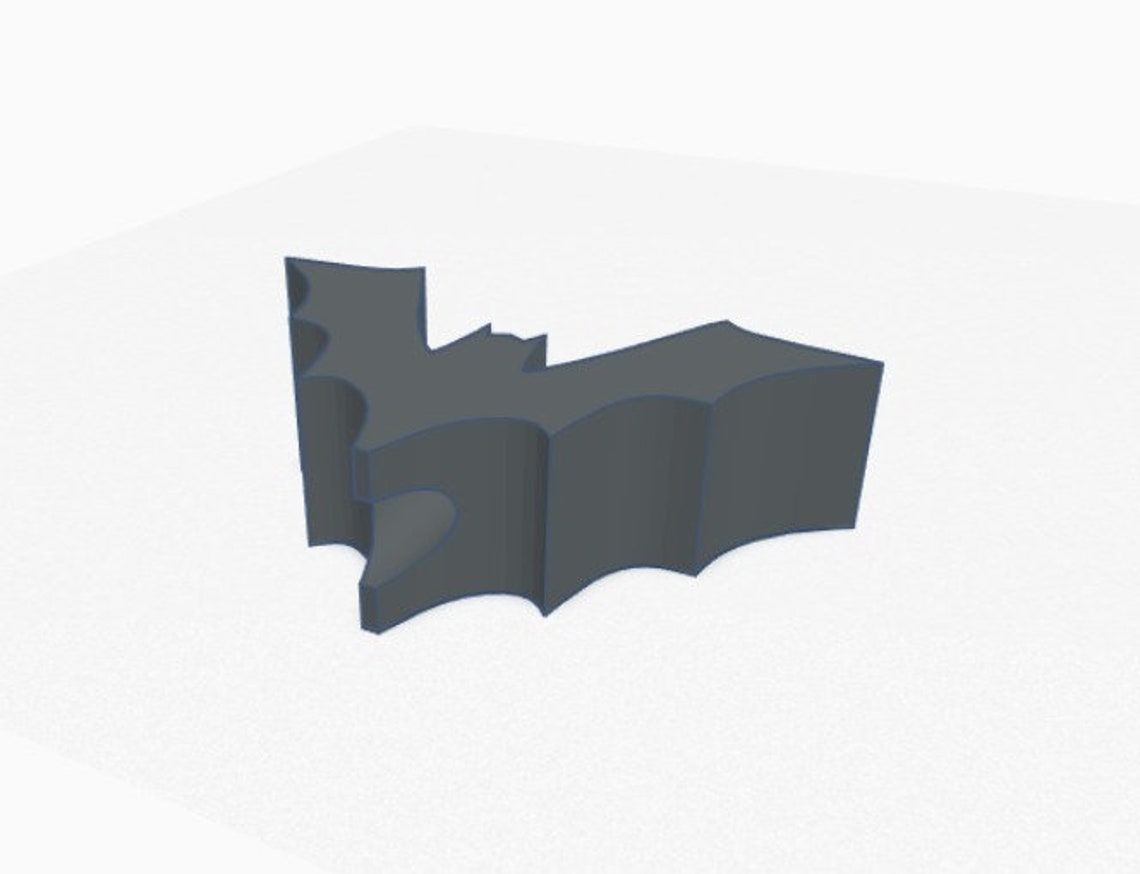 Vampire Bat Straw Topper Buddy STL File for 3D Printing | Etsy
