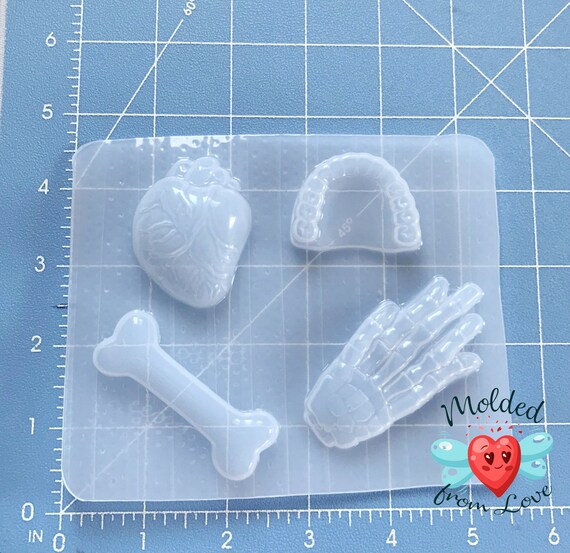 Misc. Body Parts Handmade Plastic Resin Mold - Etsy