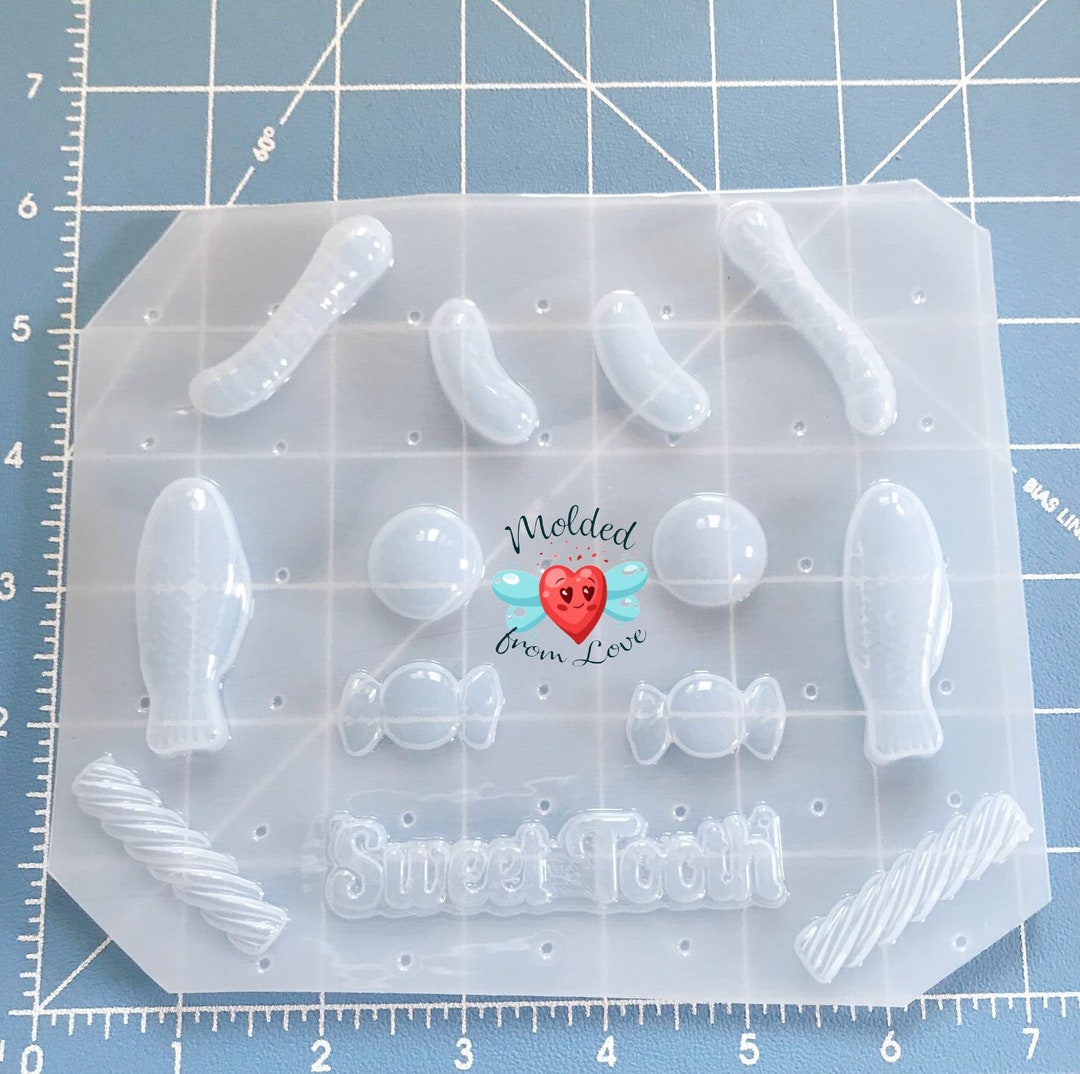 Deluxe Sweet Tooth Candy Pallet Handmade Plastic Mold - Etsy