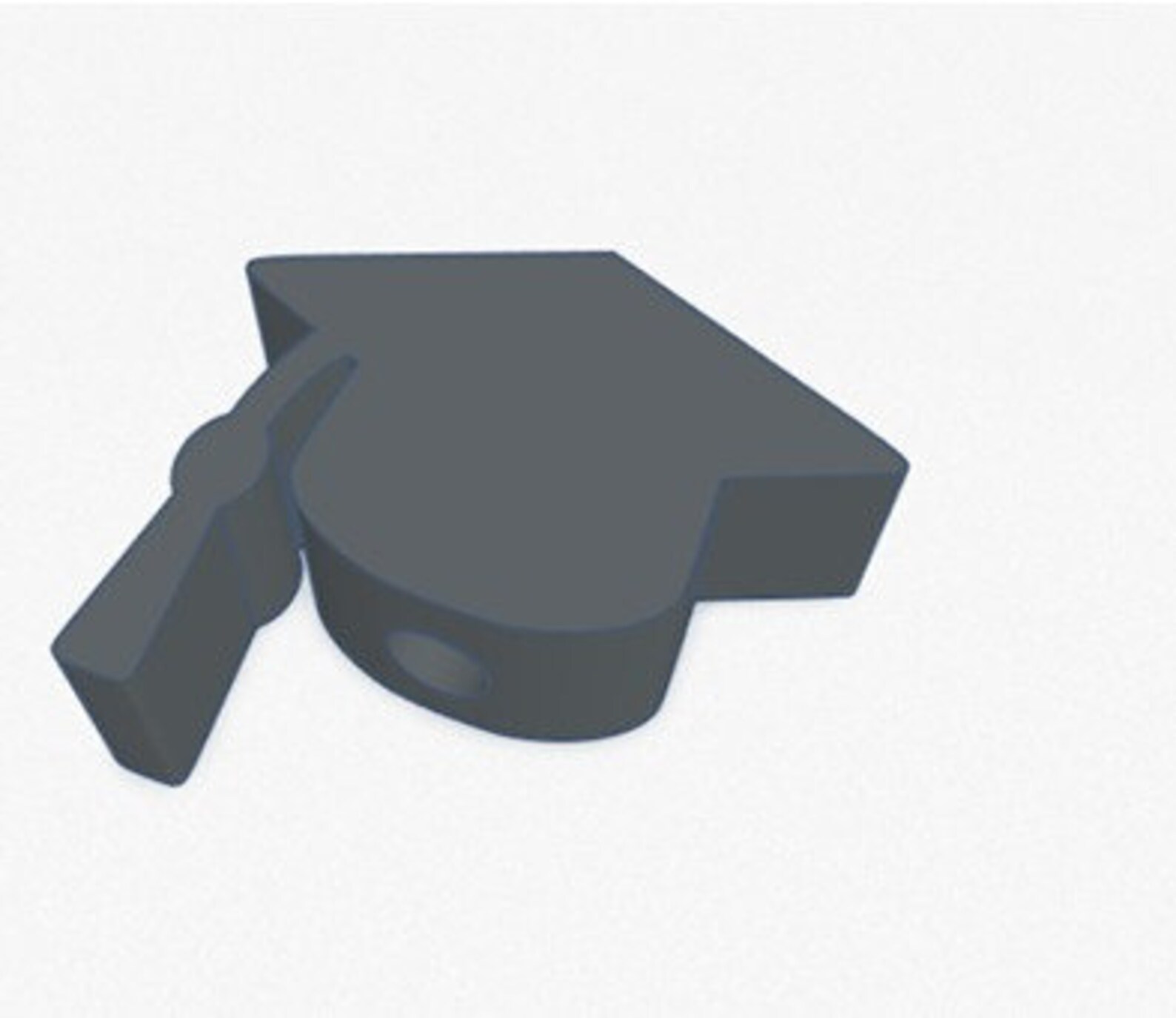 Graduation Cap Straw Topper Buddy STL File for 3D Printing - Etsy