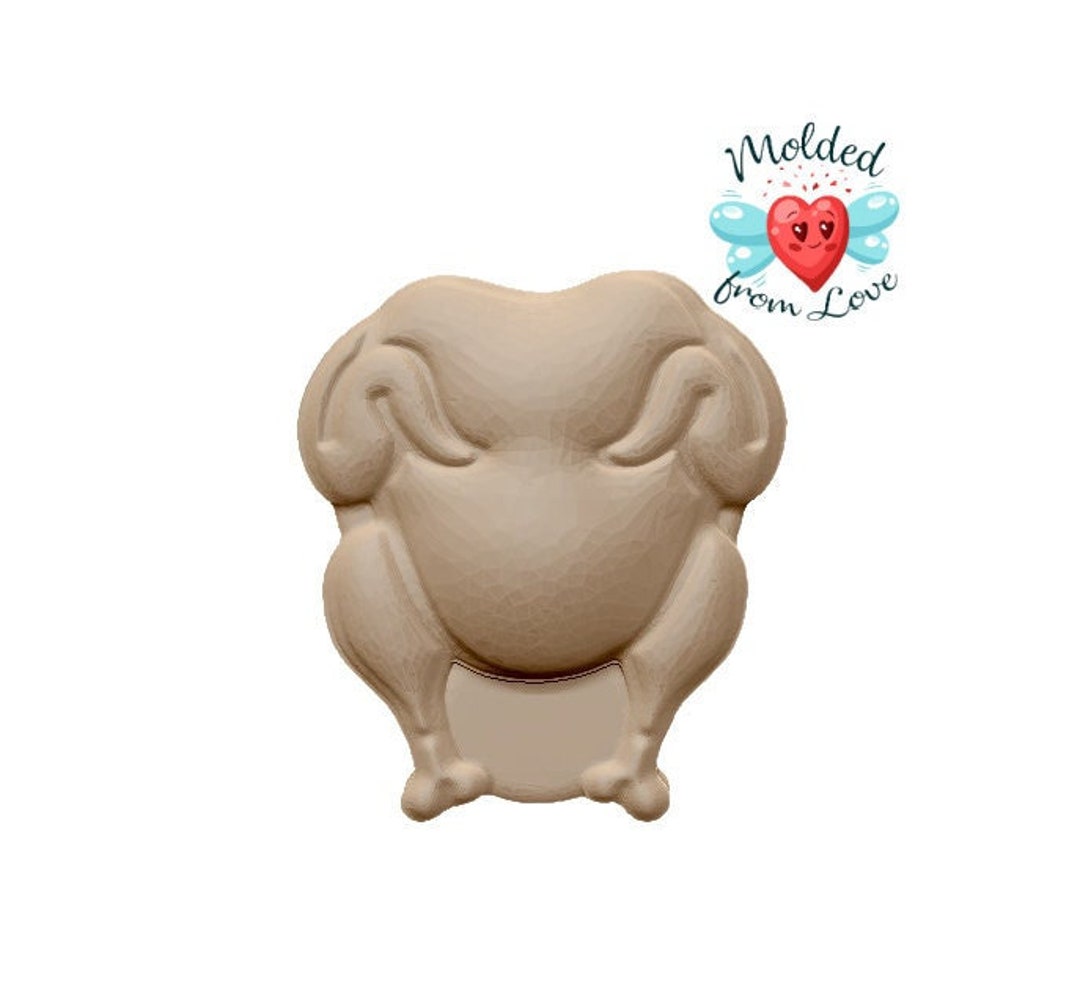 Cooked Turkey Handmade Plastic Mold Bathbomb Mold | Plastic Mold | Soap ...