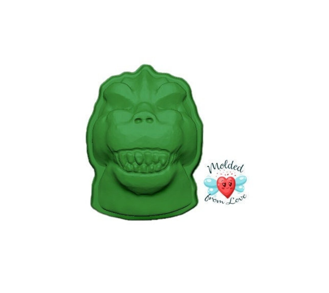 Godzilla Handmade Plastic Bathbomb Mold | Soap Mold | Wax Mold ...