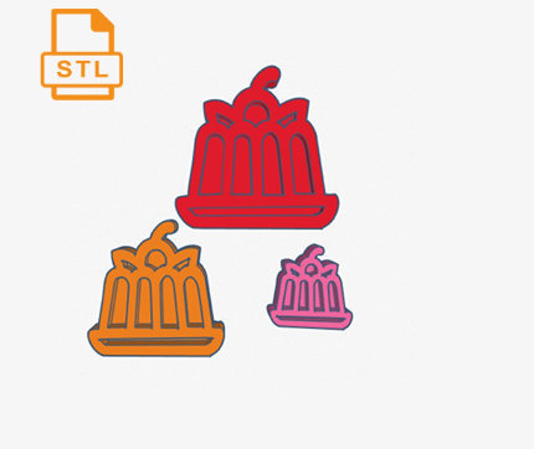 Kawaii Gelatin Dessert With Cherry STL File for 3-D Printing - Etsy