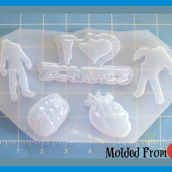 I Love Zombies - Etsy