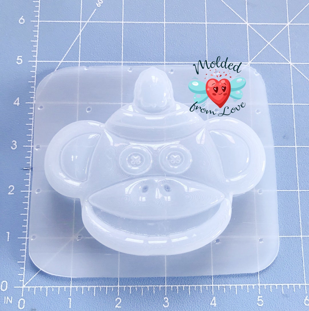 Handmade Sock Monkey Mold | Soap, Bath Bomb, Chocolate - Etsy
