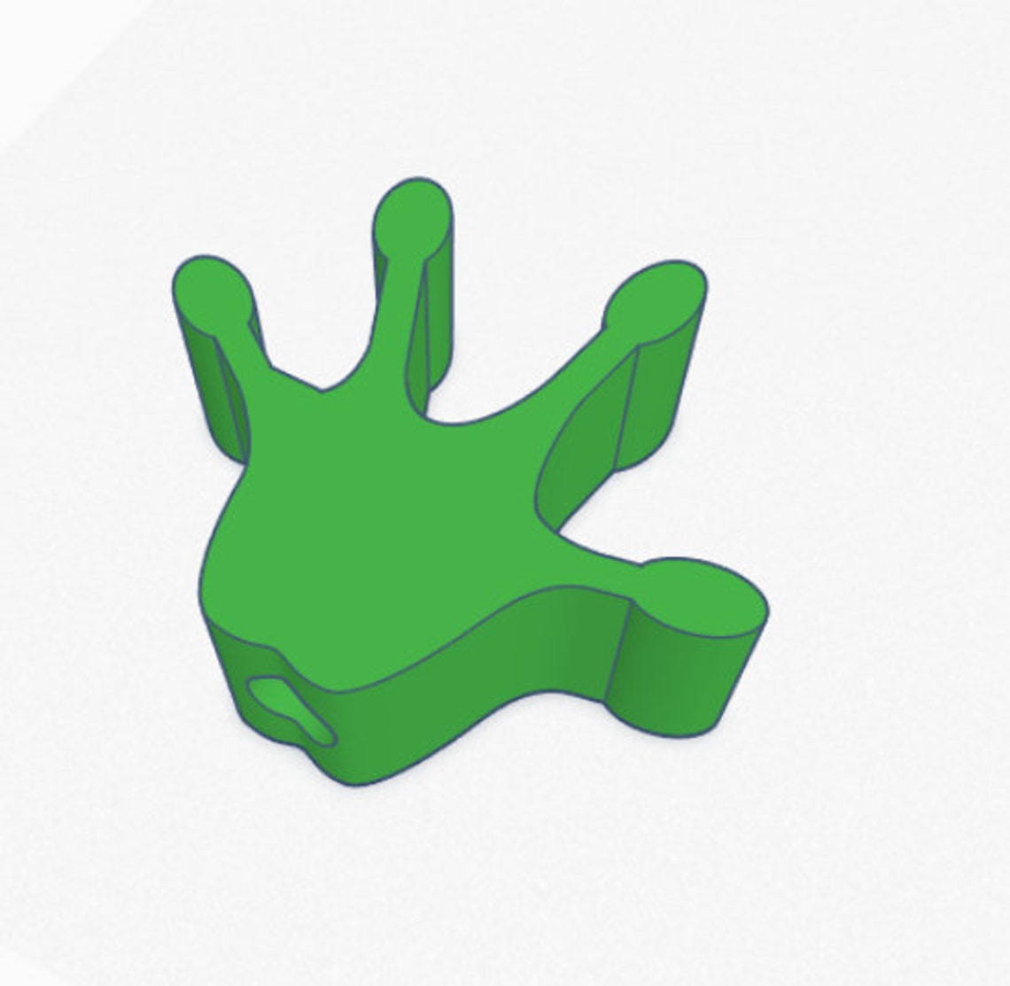 Alien Hand Straw Topper Buddy STL File for 3D Printing | Etsy