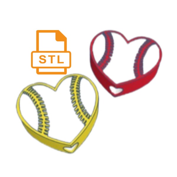 Softball Stl File - Etsy