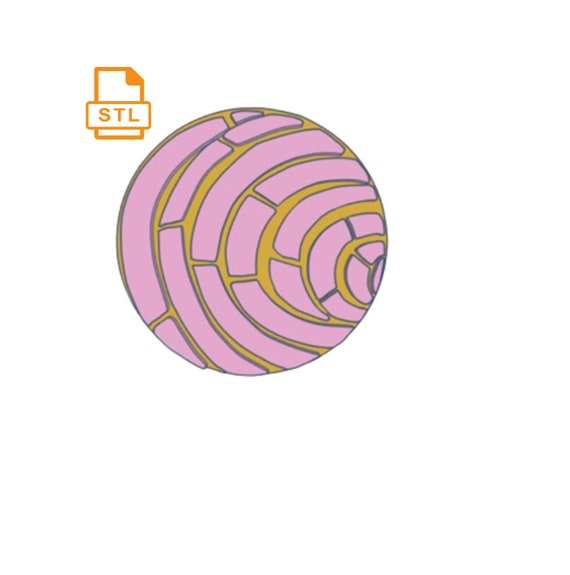 Jewelry Making & Beading Regular Concha Straw Topper Buddy STL file For ...