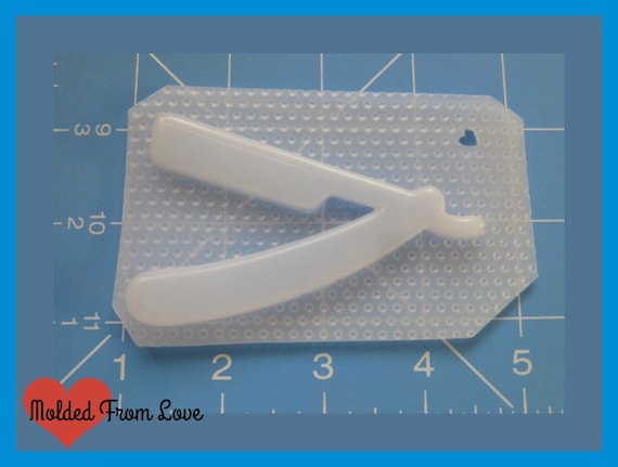 Set of 2 Retro Razorblade Handmade Plastic Mold - Etsy