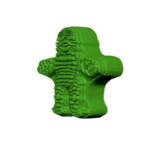 Full Body Lagoon Creature Handmade Plastic Mold, Bathbomb, Bathbomb ...
