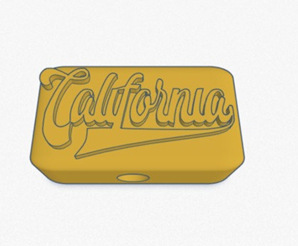 State of California Topper Bundle Set of 3 STL File for 3D - Etsy