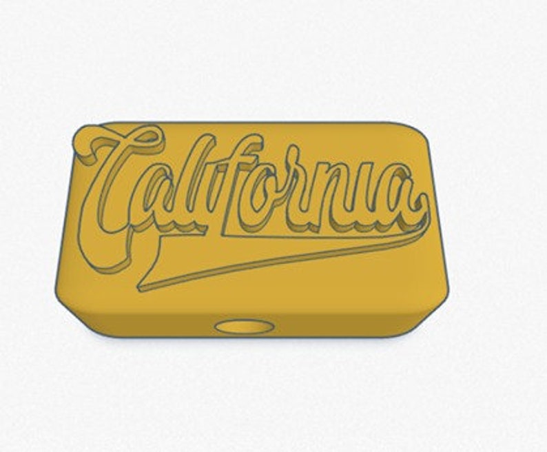 State of California Topper Bundle Set of 3 STL File for 3D - Etsy