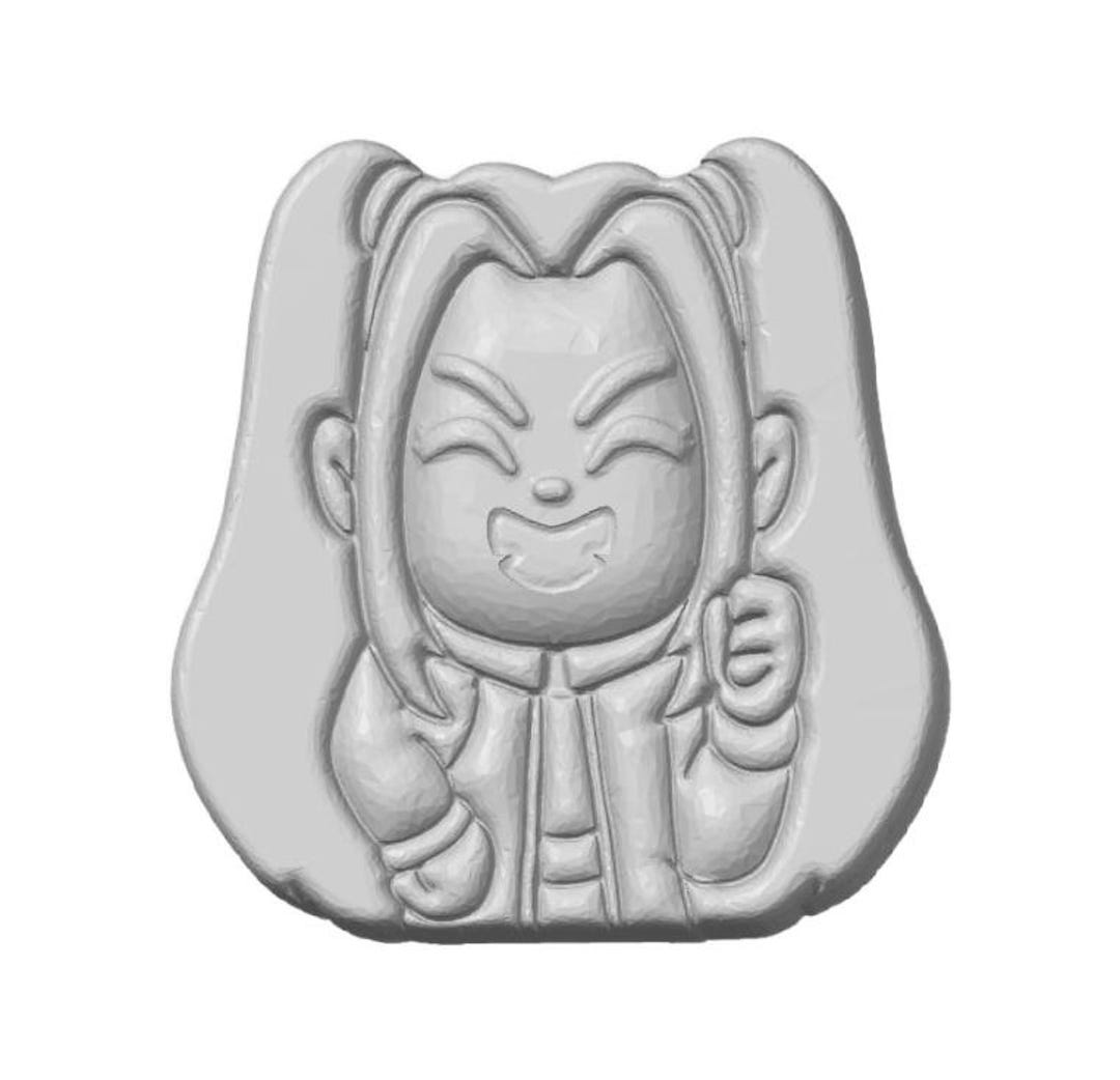Mira DH Anime Girl Handmade Plastic Mold, Bathbomb Mold, Bath Bomb Mold ...