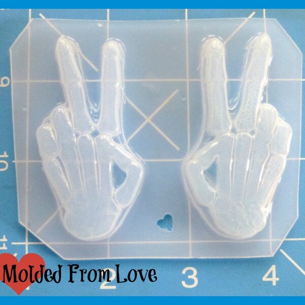 Peace Sign Resin Mold - Etsy