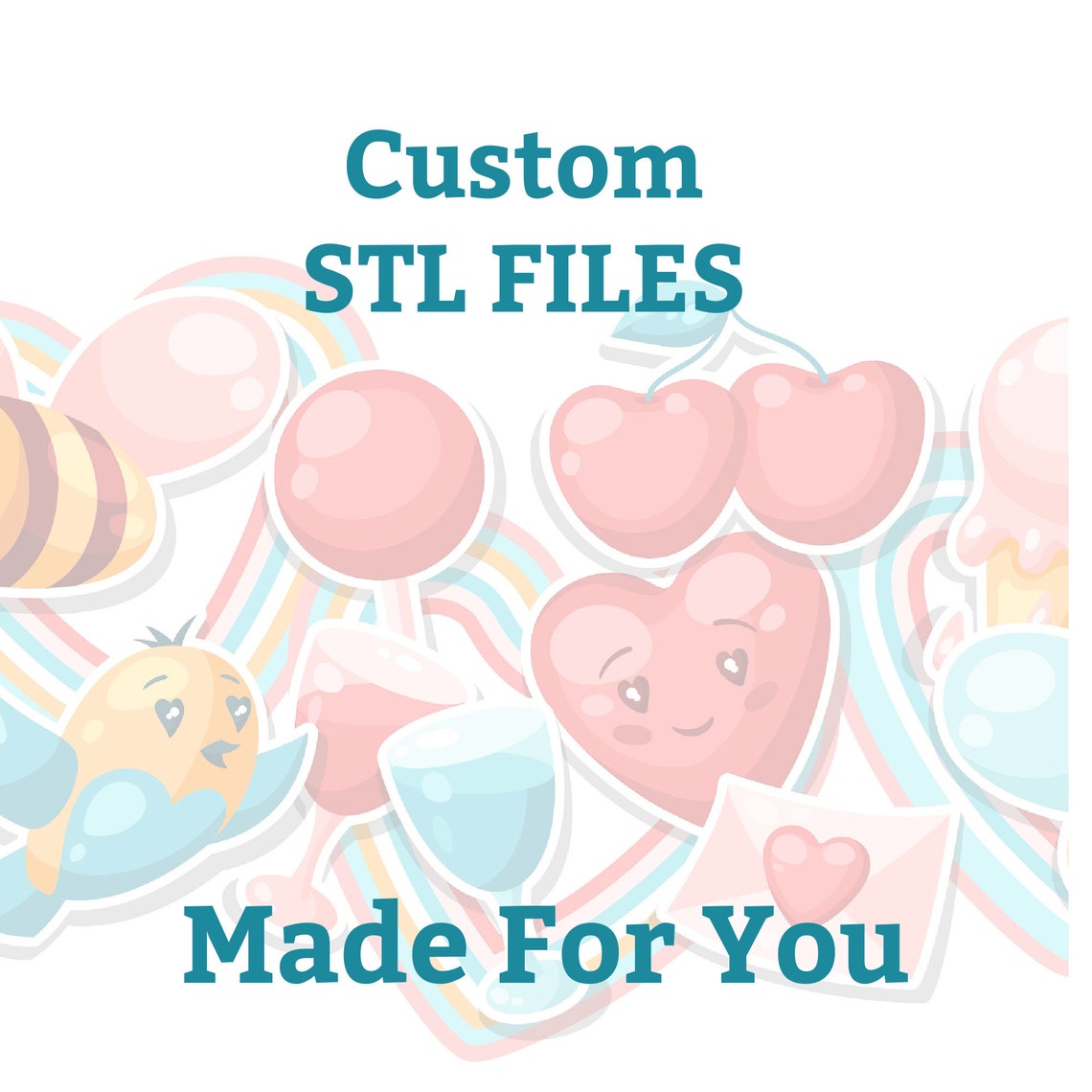 CUSTOM STL Files for You to Print on Your Own Computer - Etsy