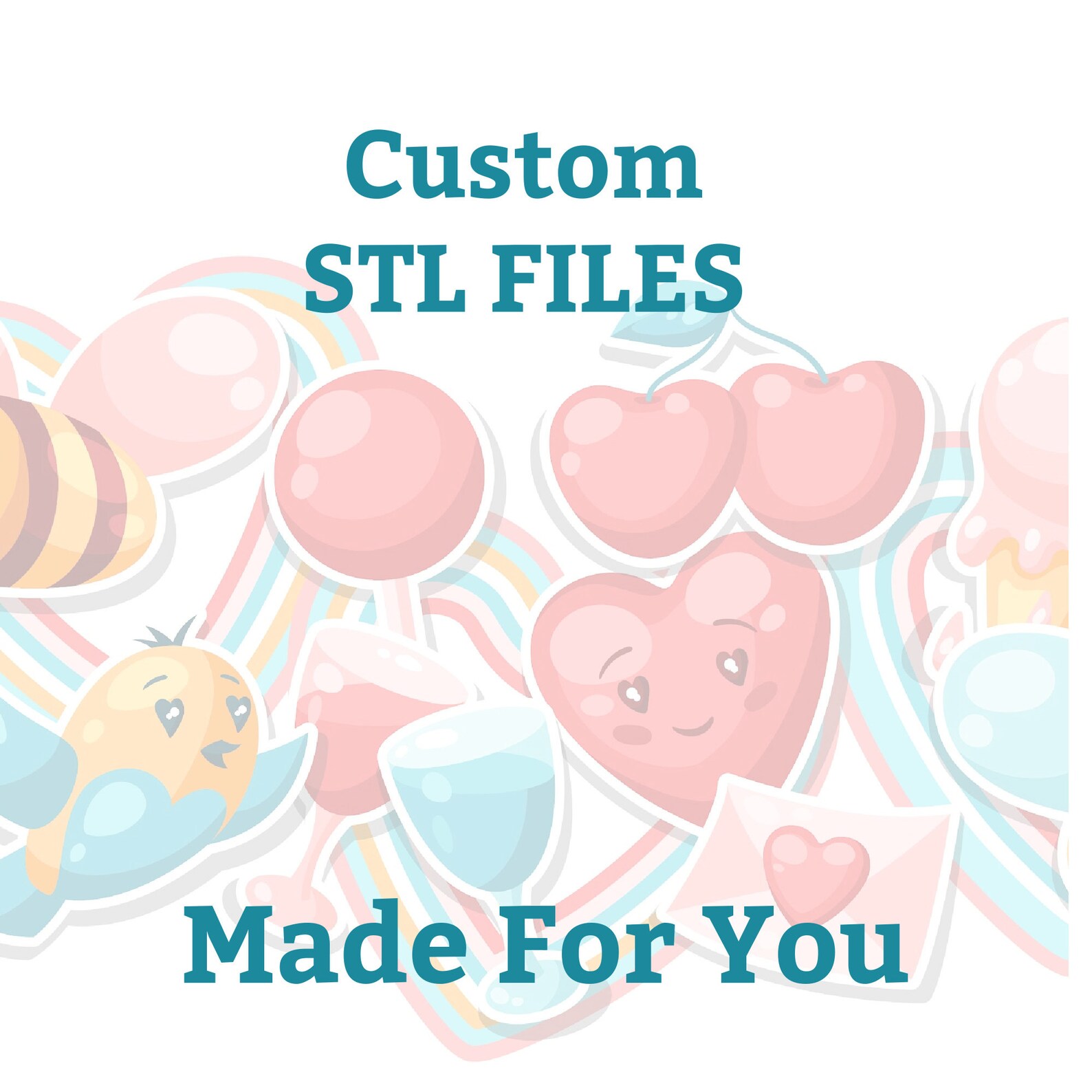 CUSTOM STL Files for You to Print on Your Own Computer - Etsy