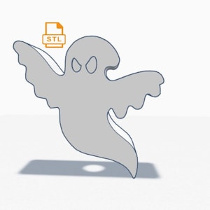 Booing Ghost Straw Topper Buddy STL File for 3D Printing - Etsy