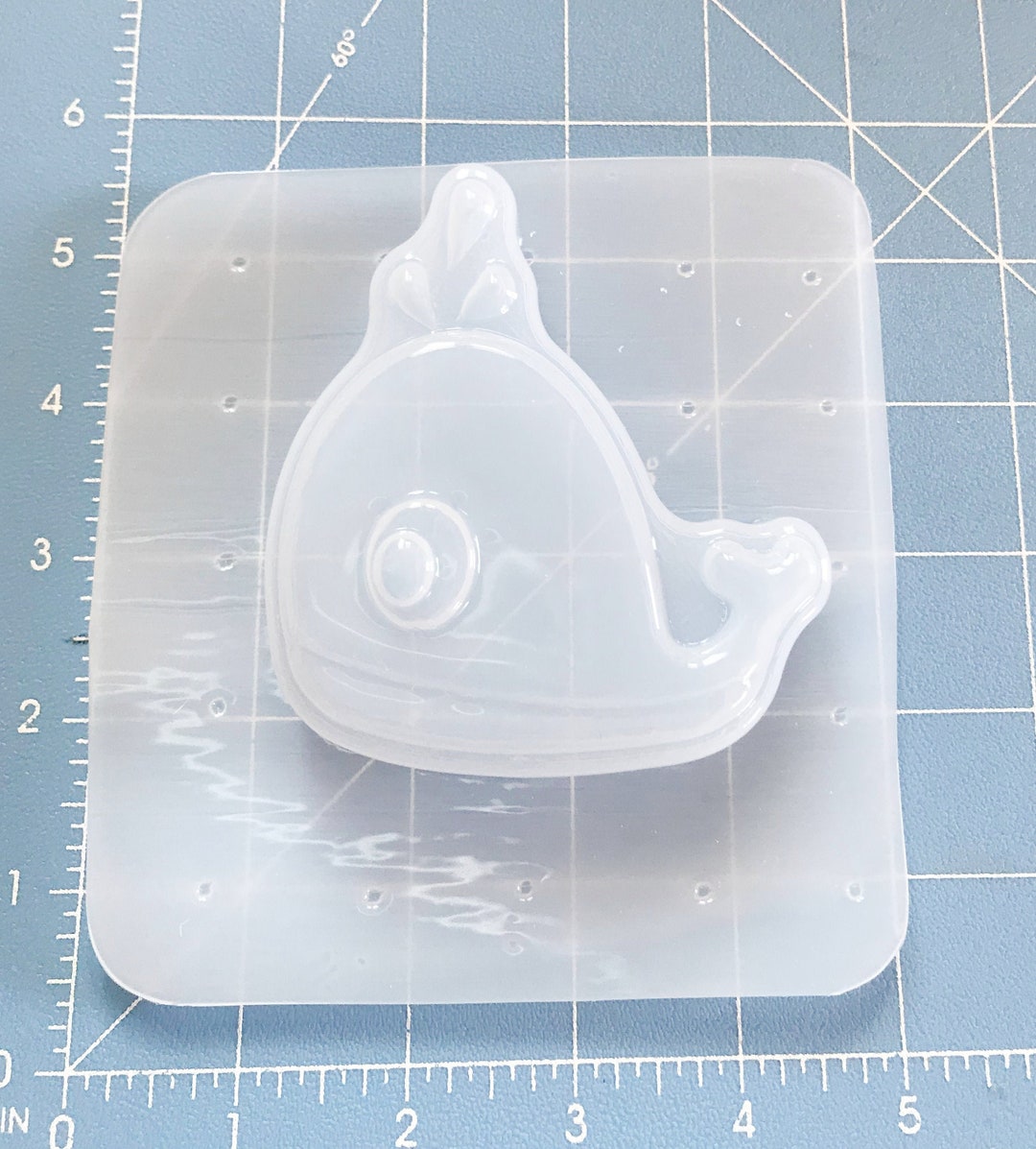 Wally Whale Handmade Plastic Mold Bathbomb Mold | Plastic Mold | Soap ...