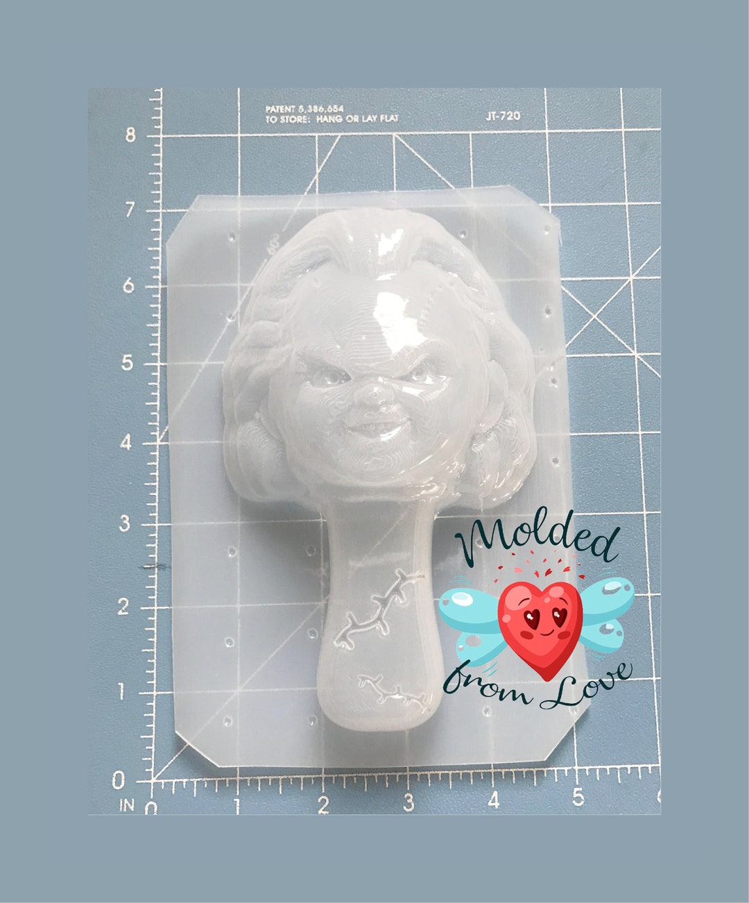 Slasher Doll Hand Mirror Handmade Plastic Mold - Etsy