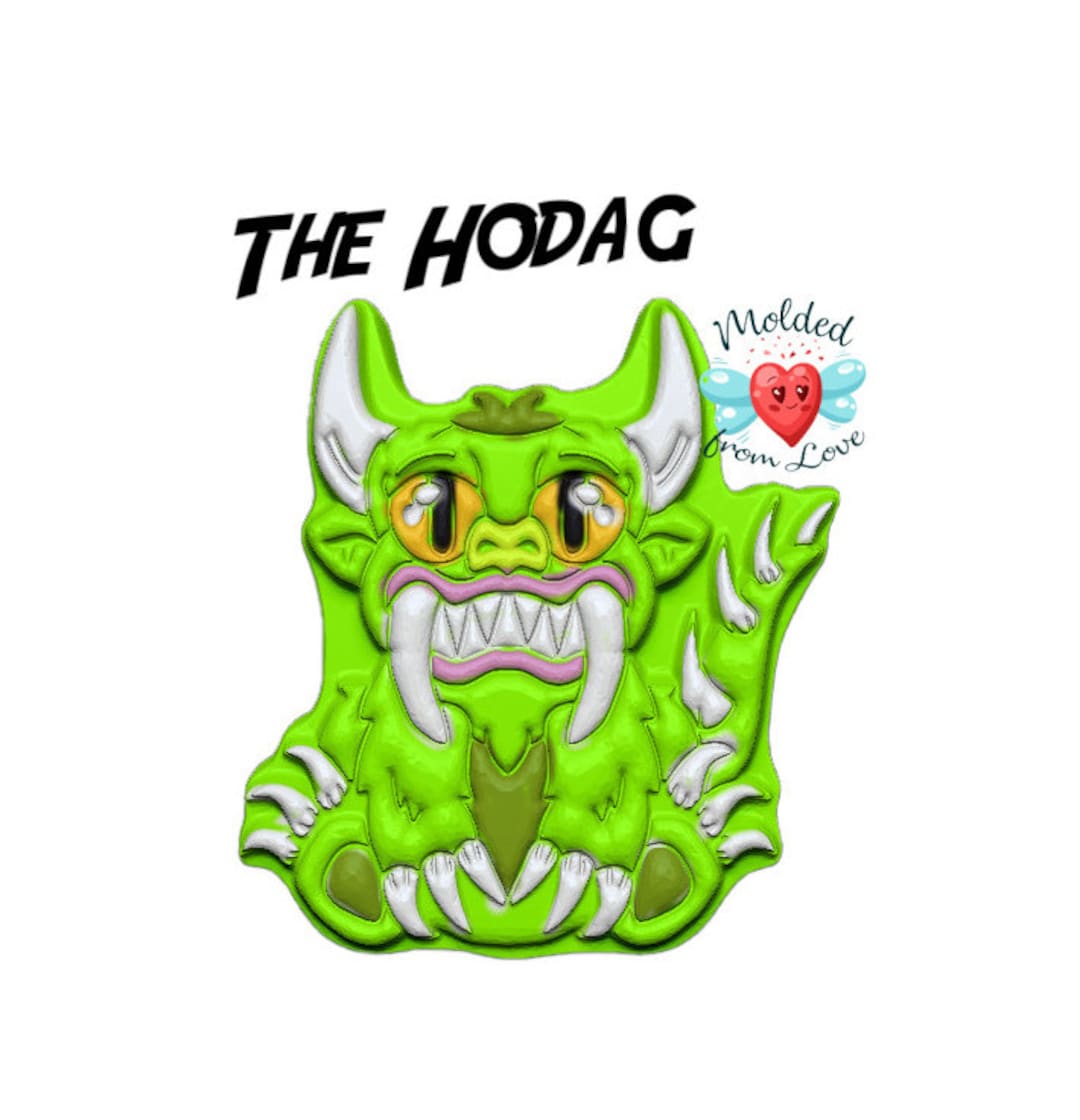 The Hodag Cryptid Handmade Plastic Mold Bathbomb Mold | Plastic Mold ...
