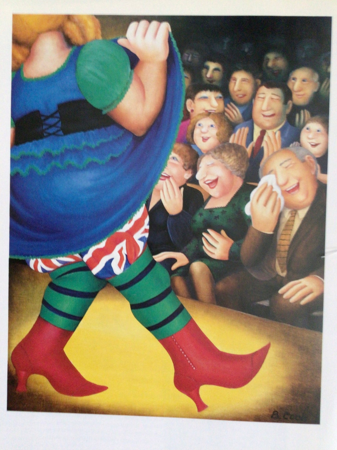 Beryl Cook, Pantomime Dame/birthday Surprises, Naive Art, Art Print, 2 ...