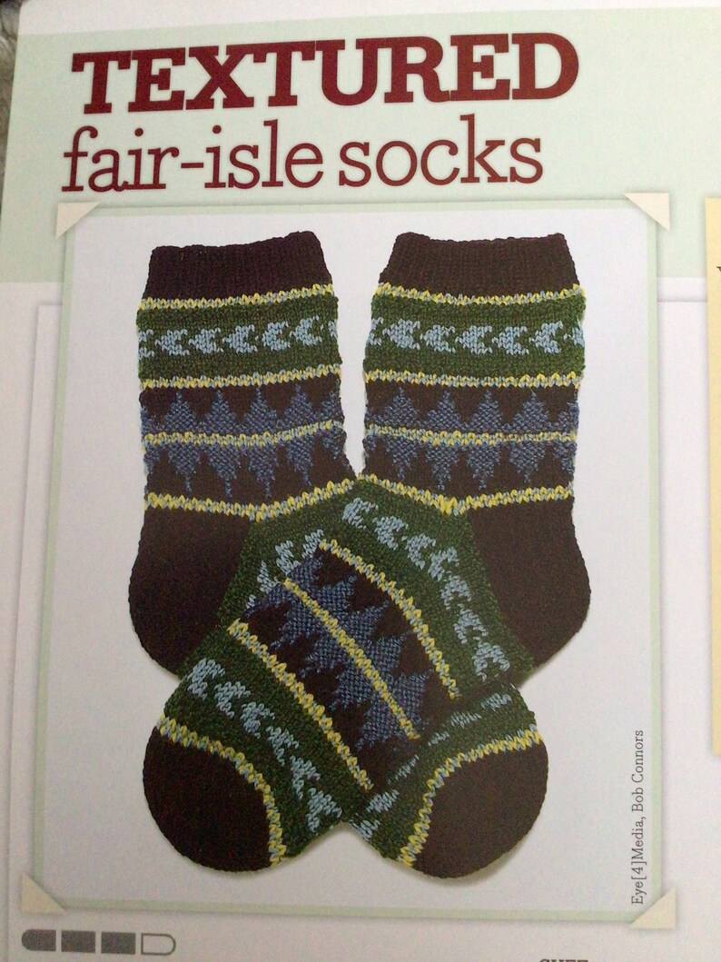Knitting Pattern Booklet, Easy Knit Socks, Beginner to Experienced ...