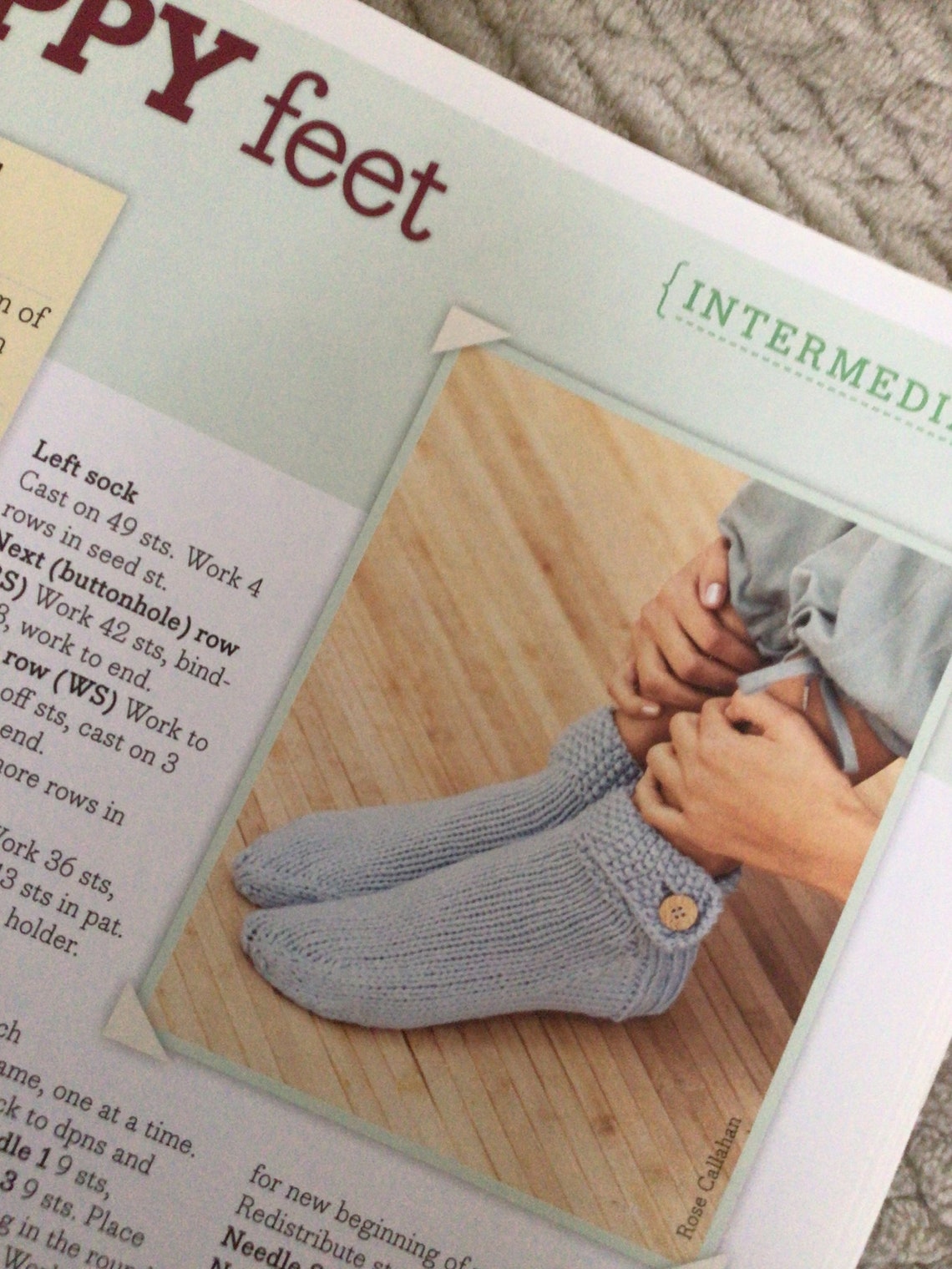 Knitting Pattern Booklet, Easy Knit Socks, Beginner to Experienced ...
