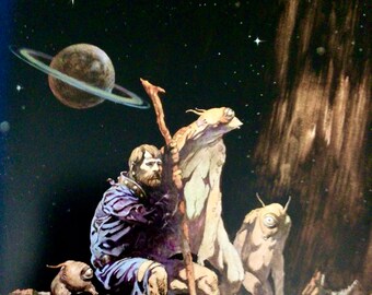 Frazetta, Bookplate Print for Framing, Collage, Junk Journal, THE ...