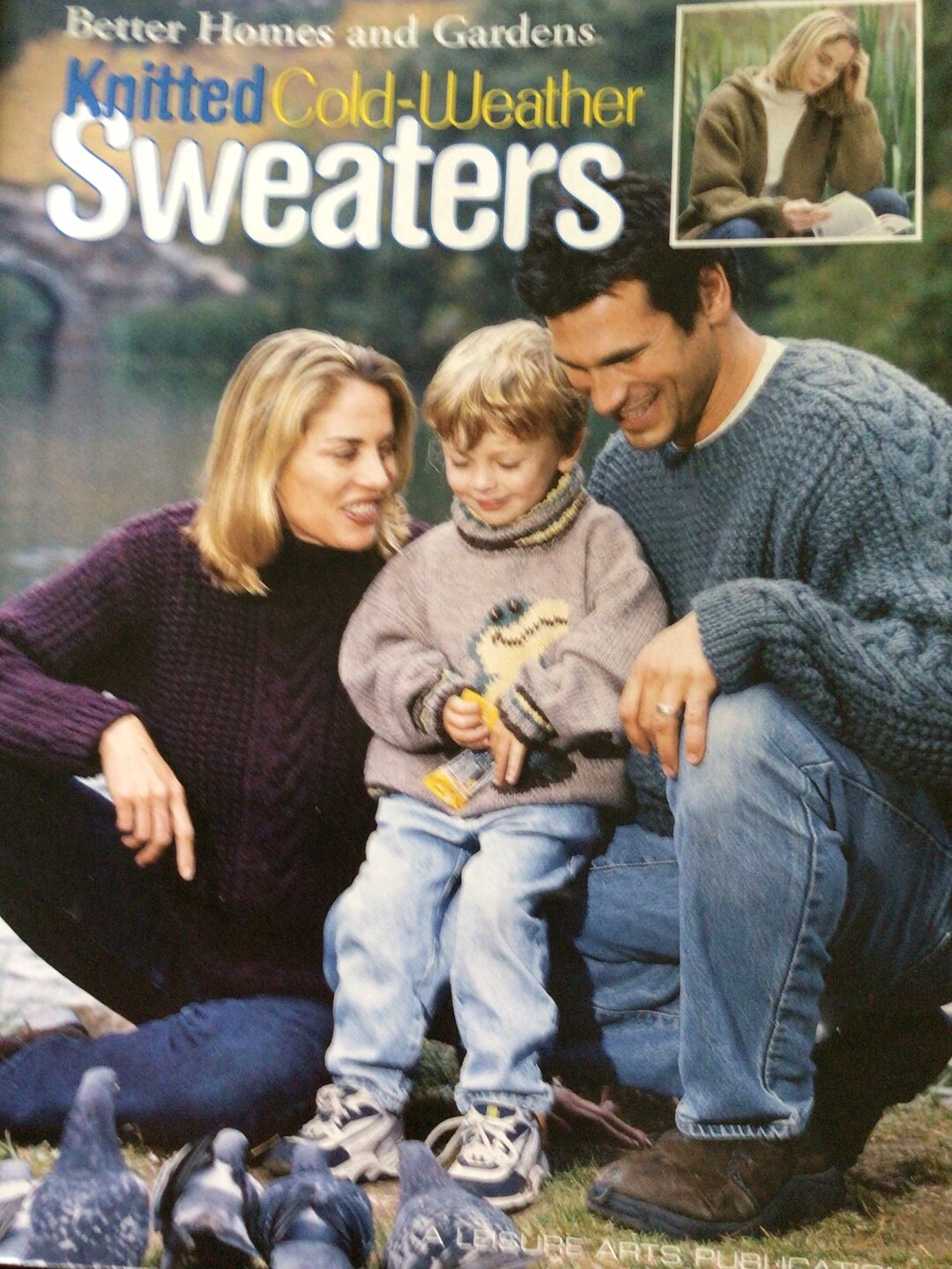 Cold Weather Sweaters, Knitting Patterns by Better Homes and Gardens ...