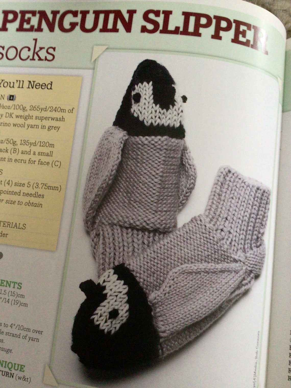 Knitting Pattern Booklet, Easy Knit Socks, Beginner to Experienced ...