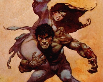 Frazetta, Bookplate Print for Framing, Collage, Junk Journal, THE ...