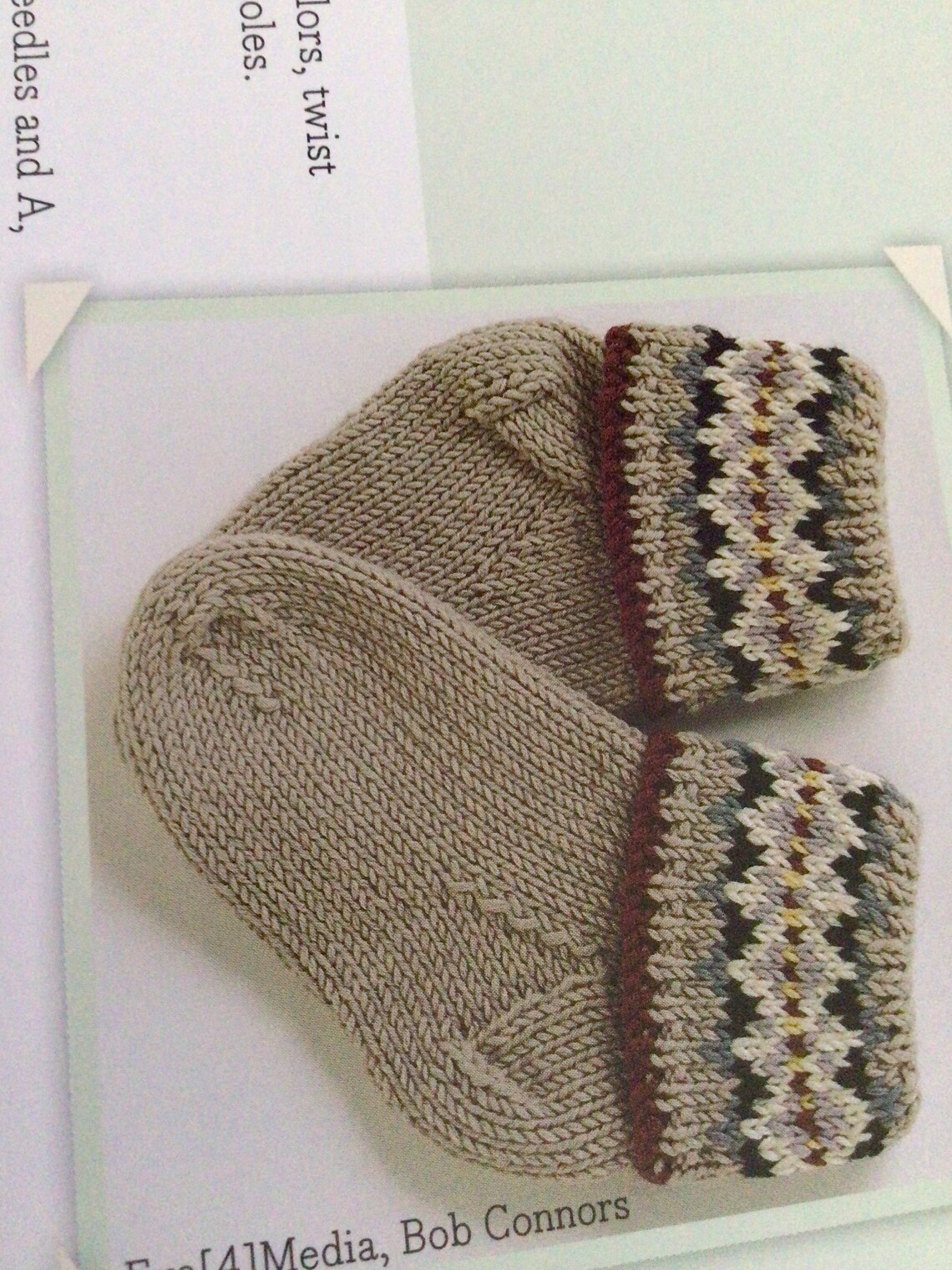 Knitting Pattern Booklet, Easy Knit Socks, Beginner to Experienced ...