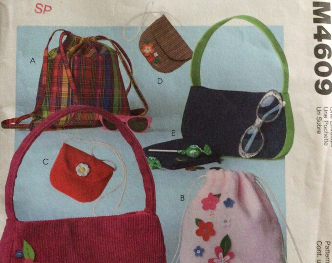 Mccalls M4609, Uncut Sewing Pattern, Crafting, Fashion Accessories ...