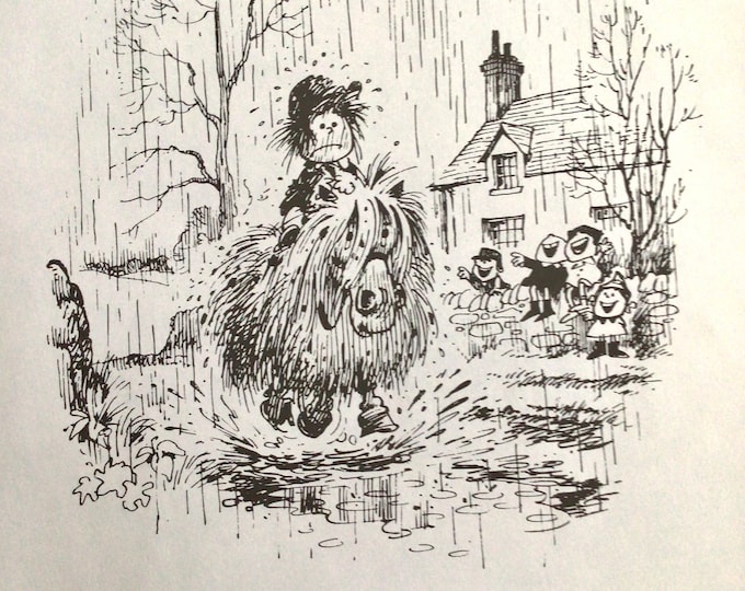 Original 1962 Funny THELWELL HORSE / PONY Vintage Art Cartoon - Etsy UK