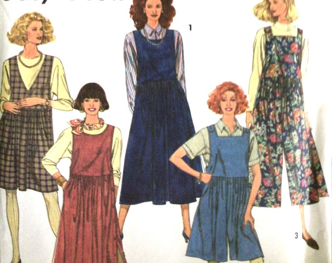 Simplicity 7948, Uncut Sewing Pattern, Easy Sew, Misses/womens Jumpers in Two Lengths, Size 10 ...