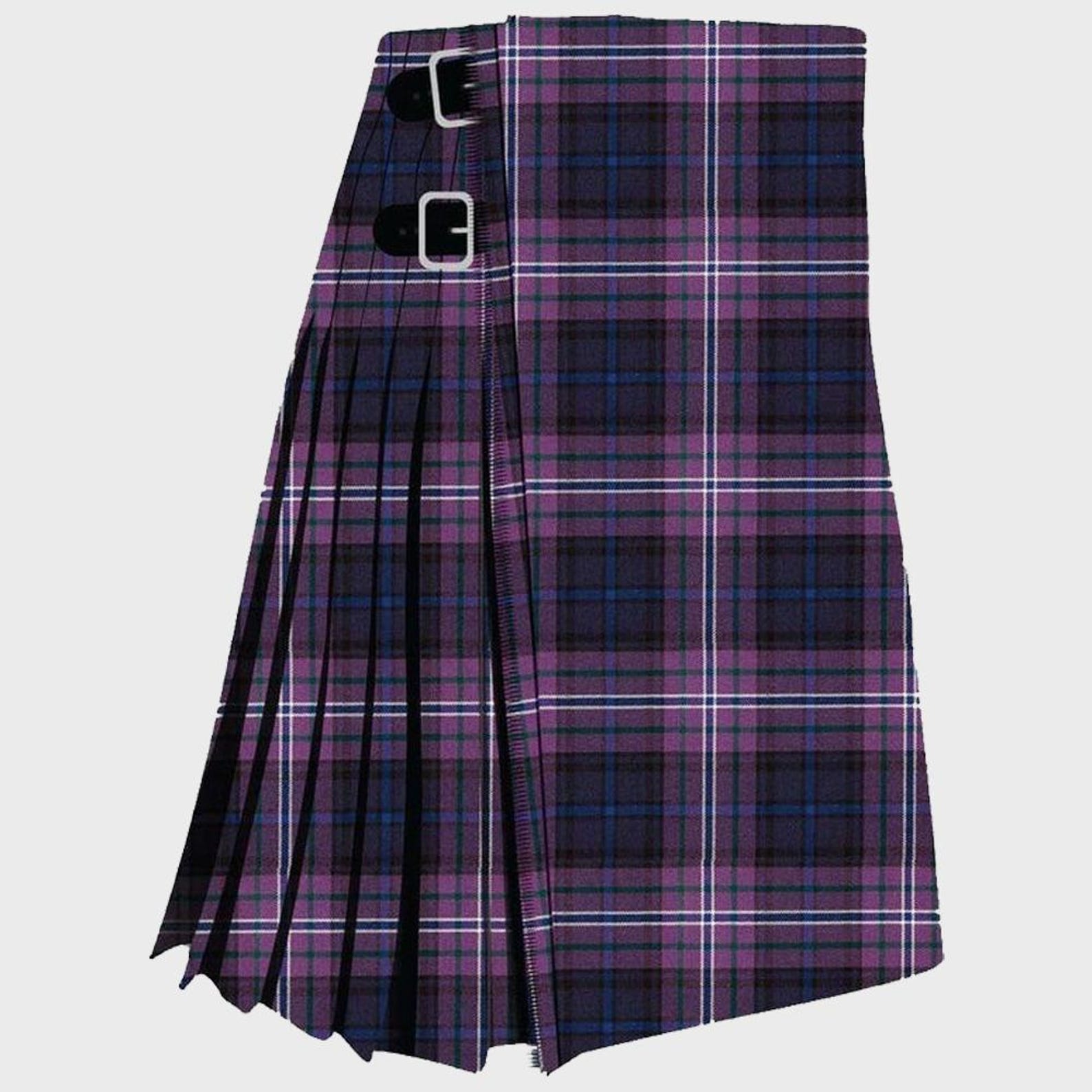 Clan Scotland Forever Tartan Kilt - Highland Traditional Handmade 8 ...