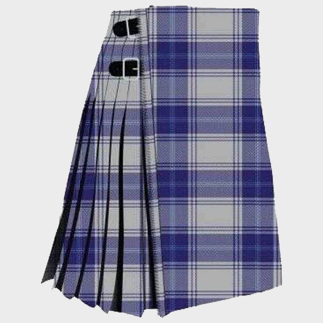 Highland Edwards Welsh Tartan Kilt - Men's Traditional Handmade 8 Yards ...