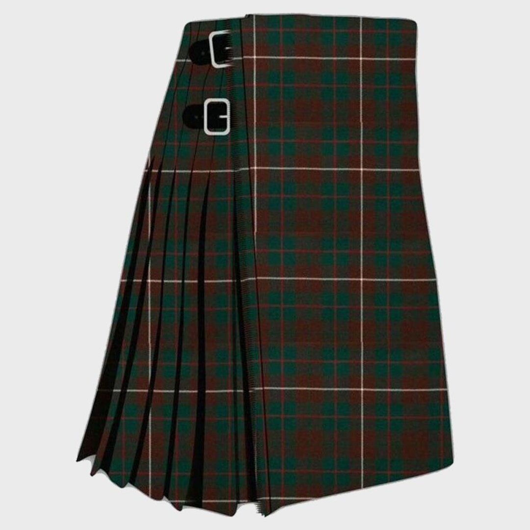 Handmade Mackinnon Hunting Tartan Kilt: Traditional Scottish Highland ...