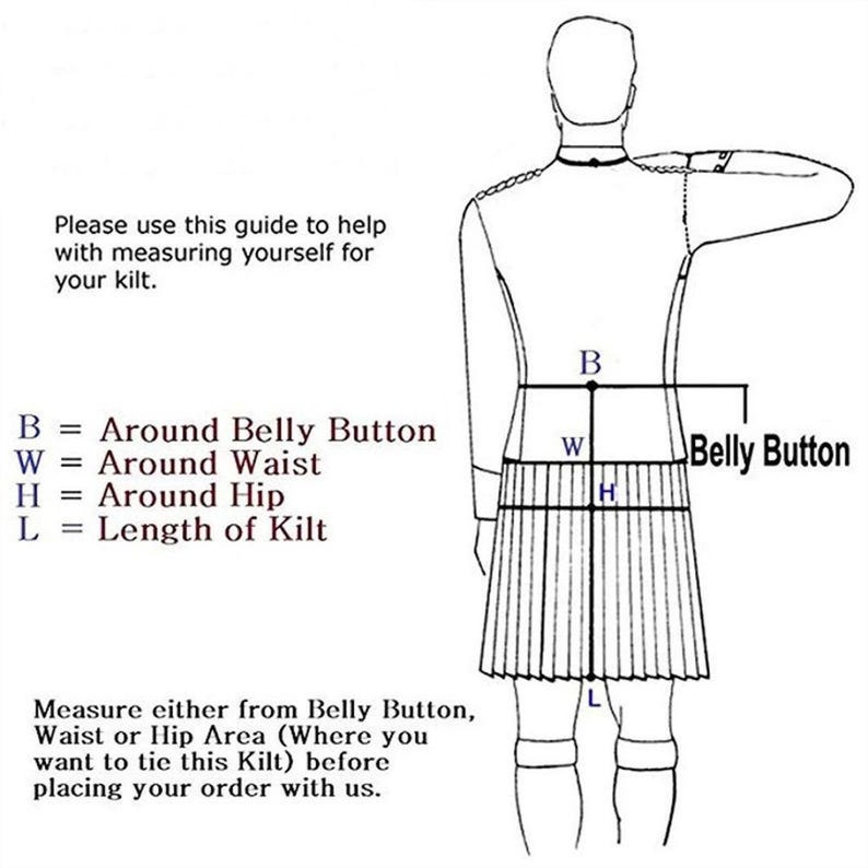 Clan Scotland Forever Tartan Kilt - Highland Traditional Handmade 8 ...