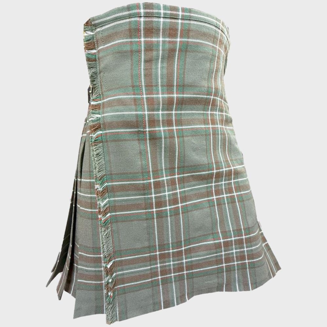 Highland Traditional Kelly Dress Tartan Kilt - Men's Handmade 8 Yards ...
